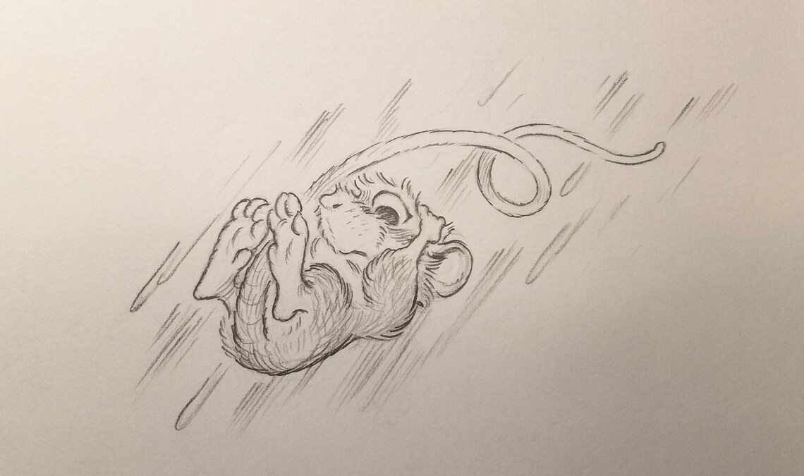 Original Art - Preliminary Pencil Drawing - for Raffie on the Run ...