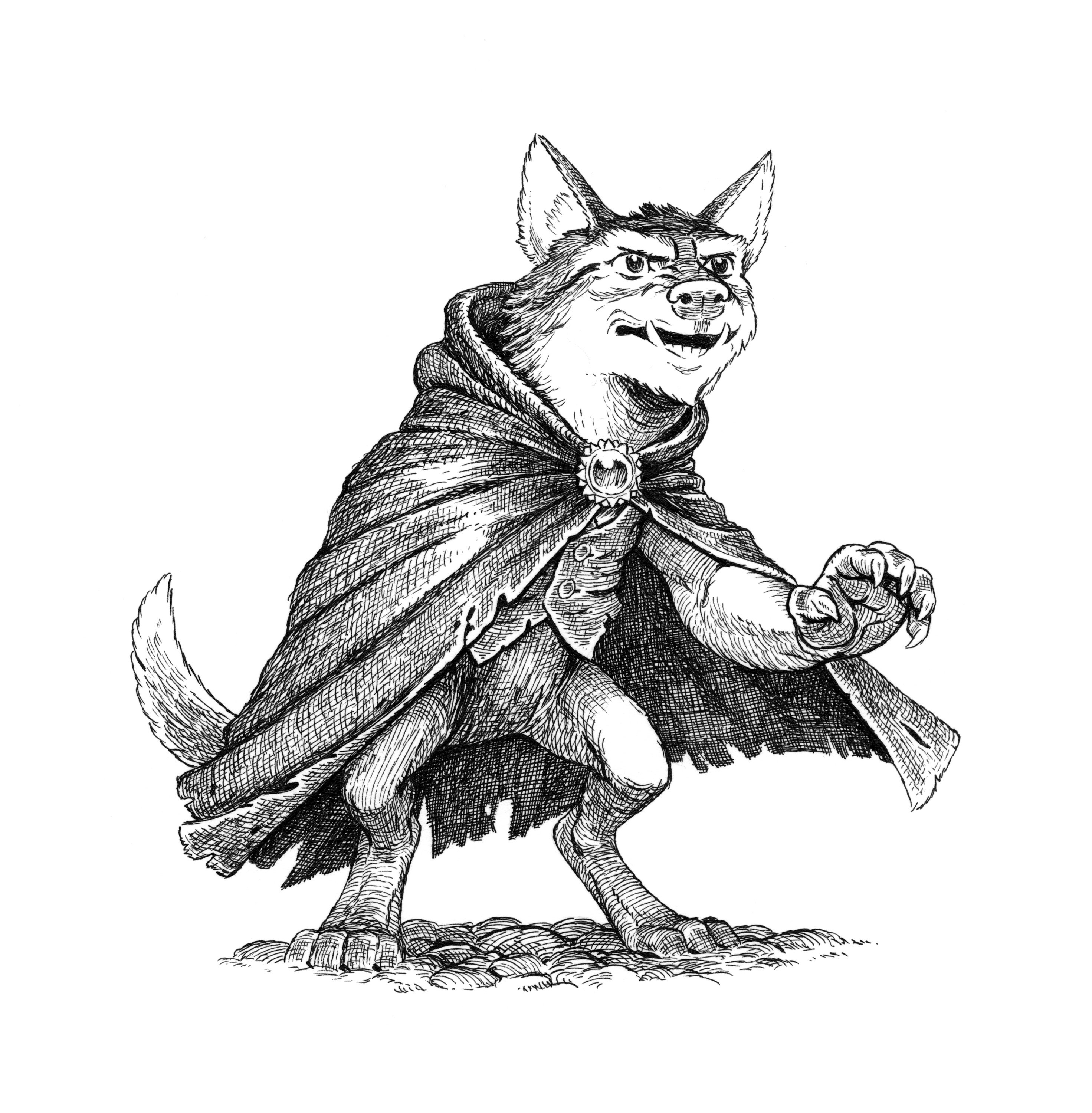 Kalmar from the Wingfeather Saga Warden and the Wolf King | Etsy