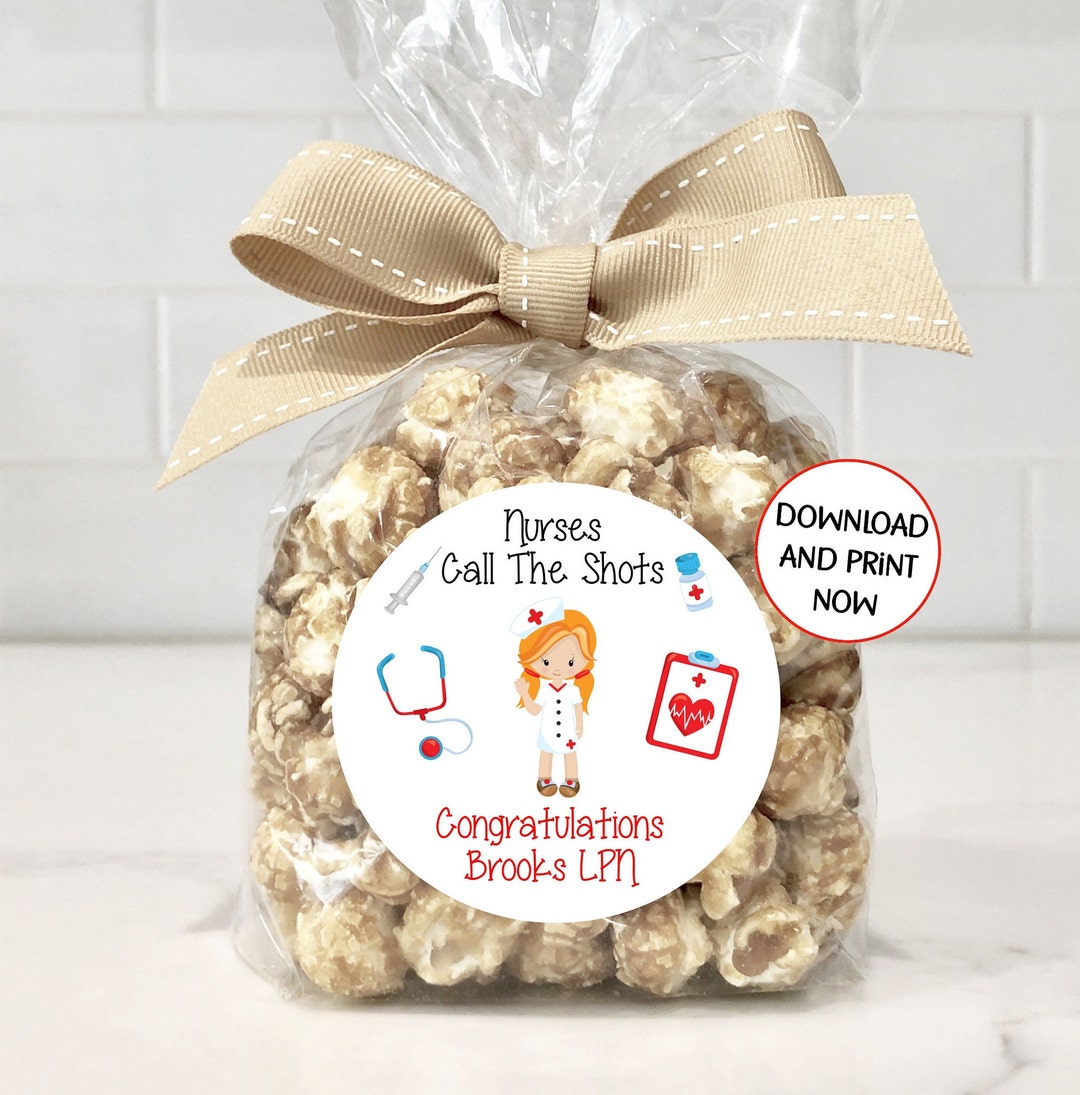 Medical Graduation Party Printables, Doctor Party Gift Tags - You Print ...