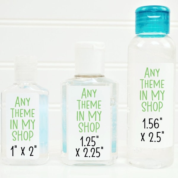 Personalized Hand Sanitizers - Etsy