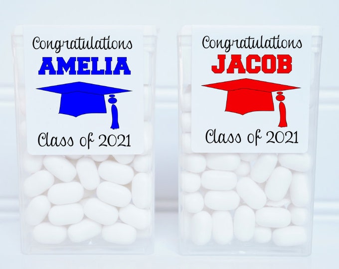 Personalized Graduation Hershey Nugget Party Favor Stickers Graduation ...