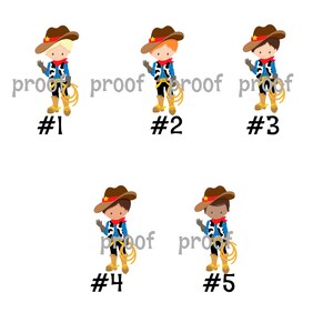 Personalized Western Birthday Party Water Bottle Labels, Cowboy Theme ...