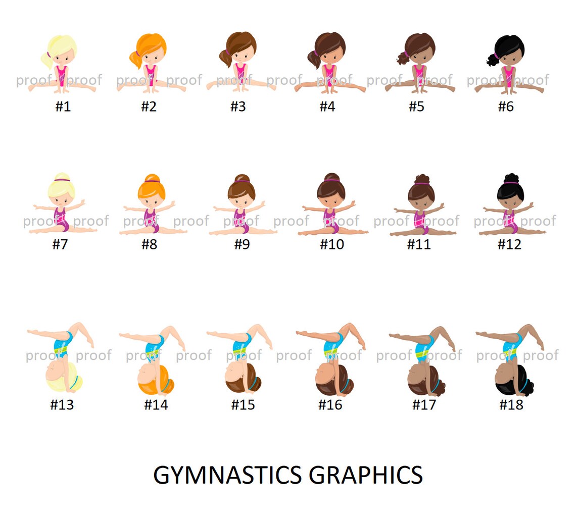 Personalized Glossy Gymnastics Favor Labels Gymnast Favor - Etsy