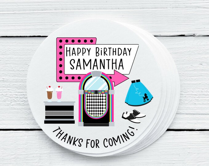 Personalized Wedding Thank You Labels Wedding or Bridal - Etsy
