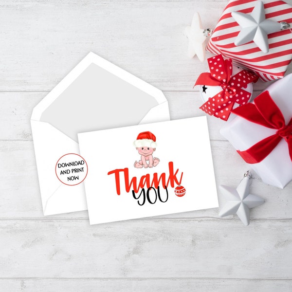 Santa Baby Thank You - Etsy
