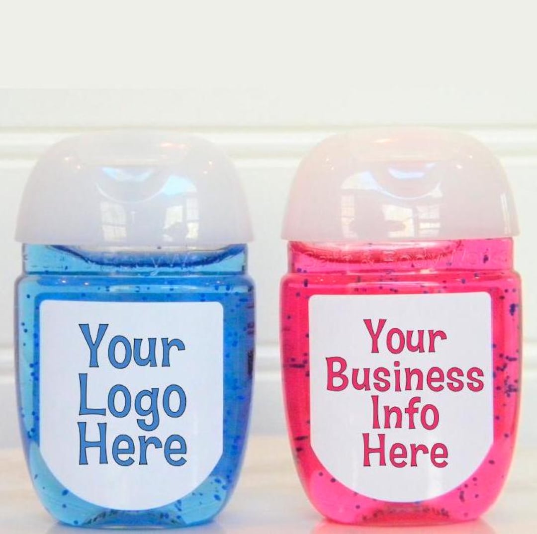 Custom Business Favor Labels - Add Your Logo, Contact Information ...