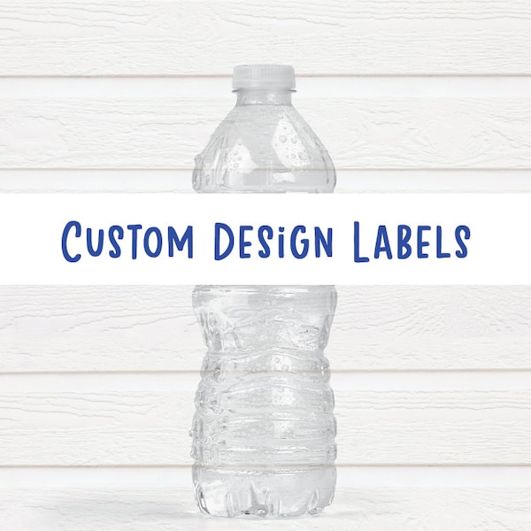 Personalized Water Bottle Labels - Etsy