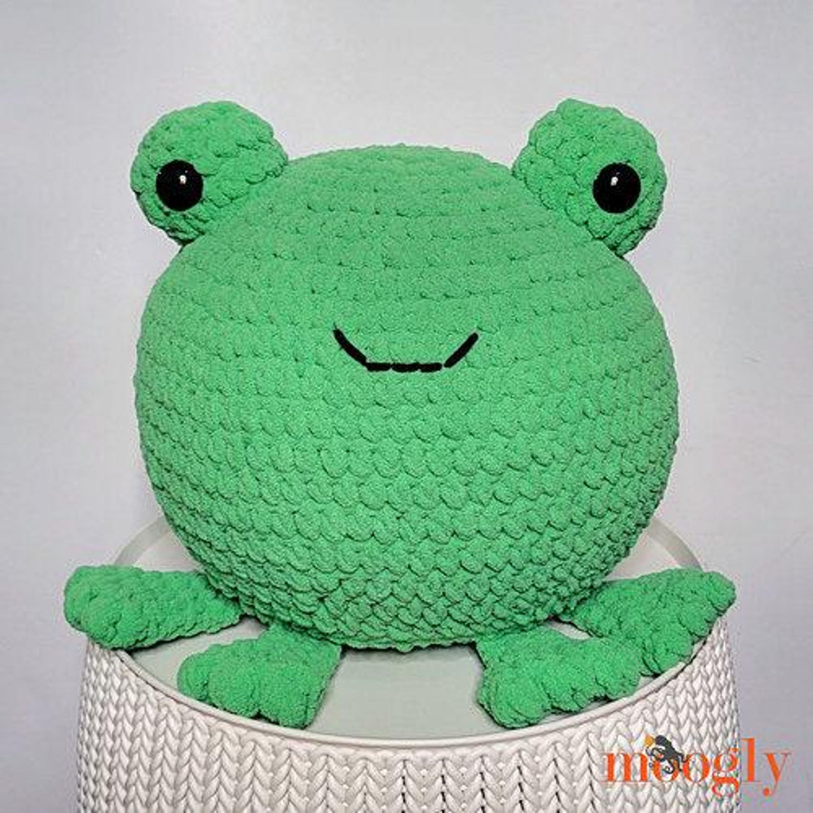 Frog Squish, Toad, Super Bulky Weight, Animal, Crochet Pattern ...