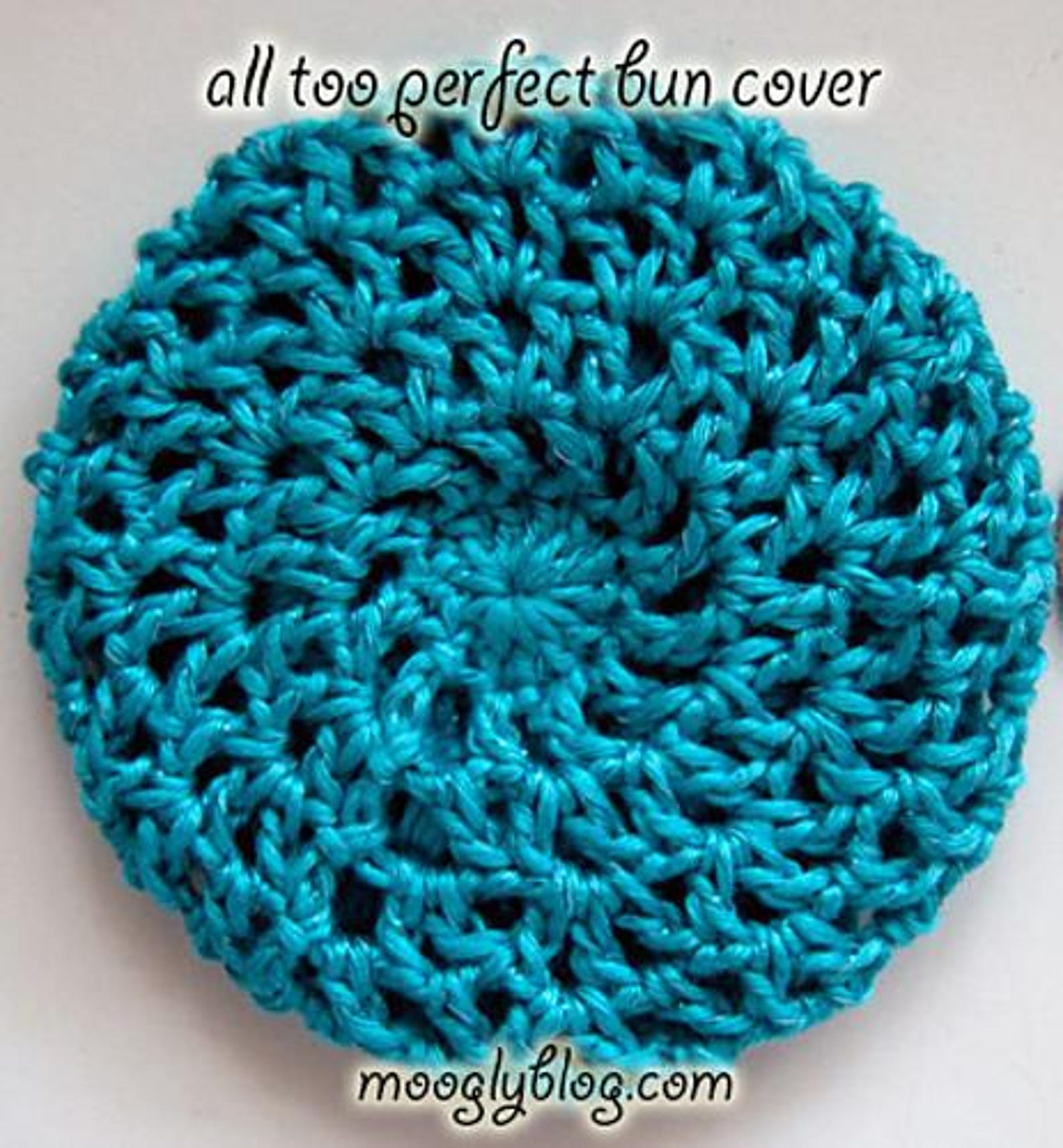 Crochet Lace Bun Cover Pattern PDF - All Too Perfect - Easy ...