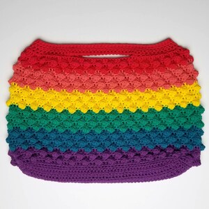 Colorful Bobble Bag Pattern PDF - Crochet Pattern - Etsy