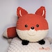 Fox Squish Easy Pattern PDF - Crochet Amigurumi Softie Stuffie Pattern ...