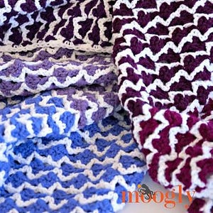 Easy Crochet Ombre Arrows Afghan Pattern PDF - Etsy