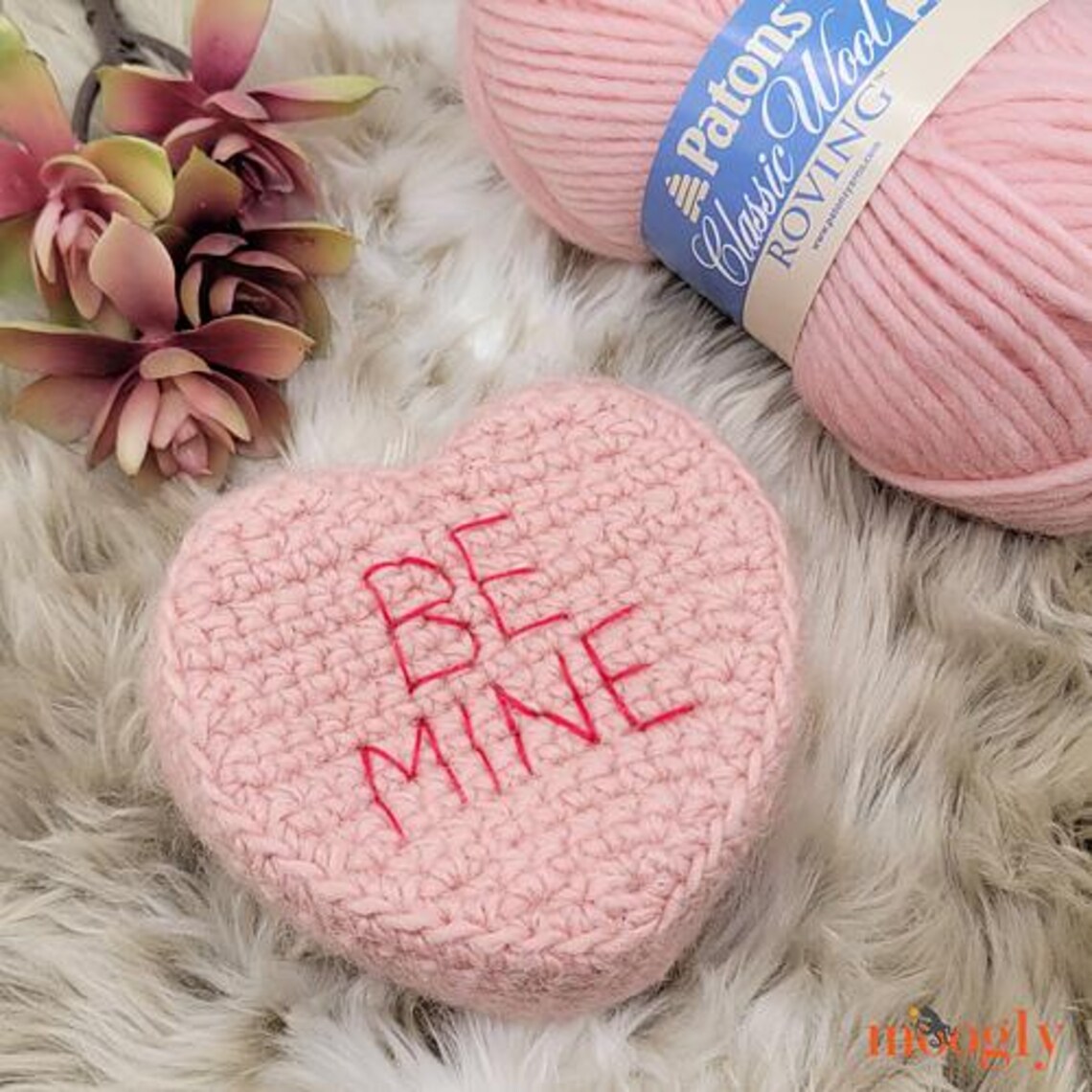 Crochet Conversation Heart Box Pattern - Easy Bulky Yarn - PDF Pattern ...