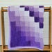 Pixel Blanket Tunisian Crochet Pattern - Easy Reversible Throw - Super ...