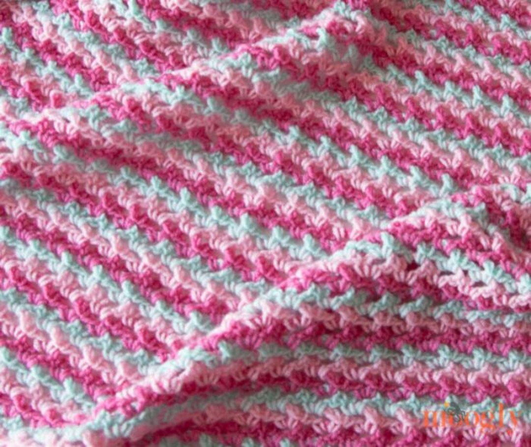 Easy Loopy Love Crochet Blanket Pattern PDF - Etsy