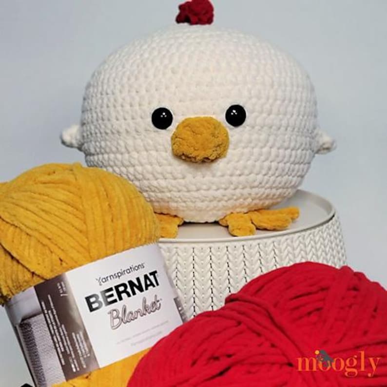 Chicken Squish Pattern - Easy Super Bulky Yarn - PDF Crochet Pattern ...