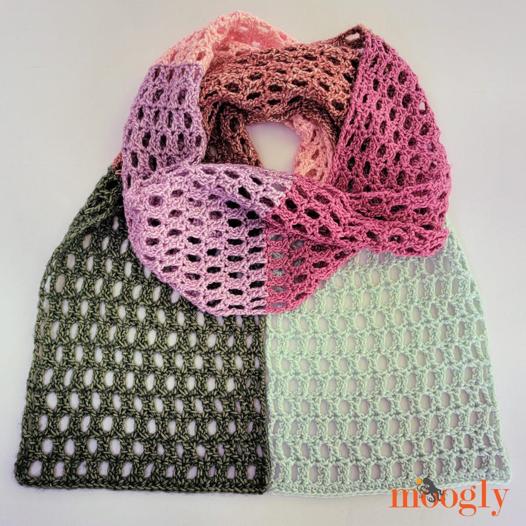 Edinburgh Evenings Scarf Crochet Pattern PDF - Etsy