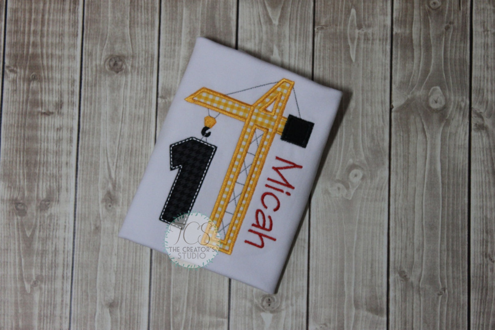 Personalized Construction Birthday Shirt Number Construction | Etsy