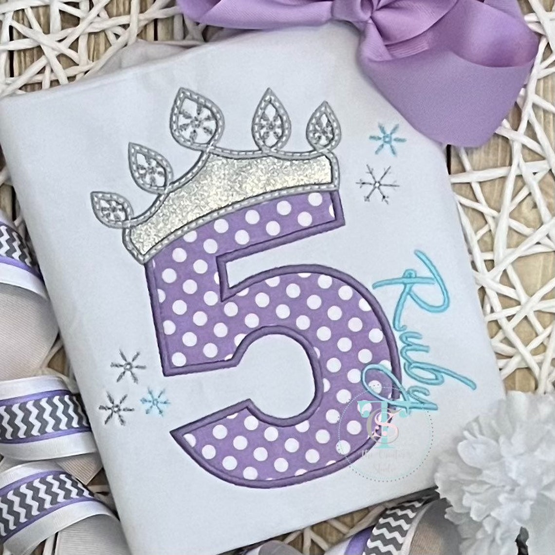 Ice Queen Alphabet With Small Frozen Snowflakes Ice Princess - Etsy