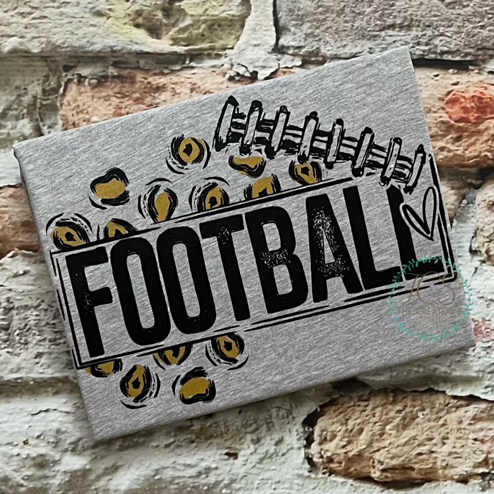 Football Leopard Print Shirt Football Tee Team Spirit - Etsy