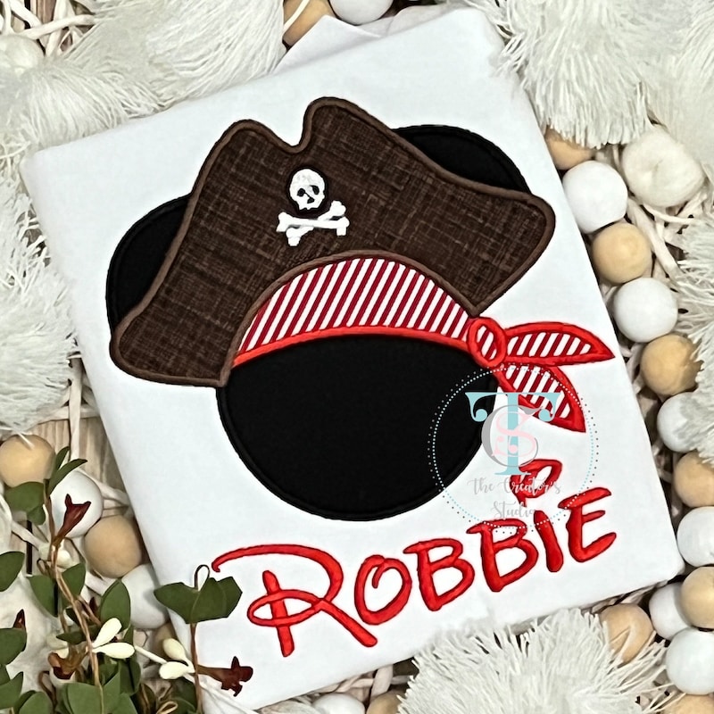 Pirate Mickey Mouse - Etsy