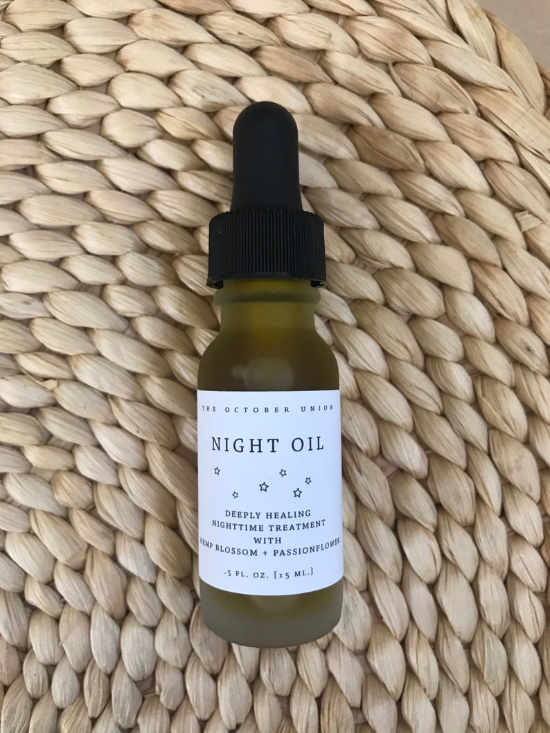 NIGHT OIL - Organic Facial Oil. Deeply Healing. Therapeutic Night Time ...
