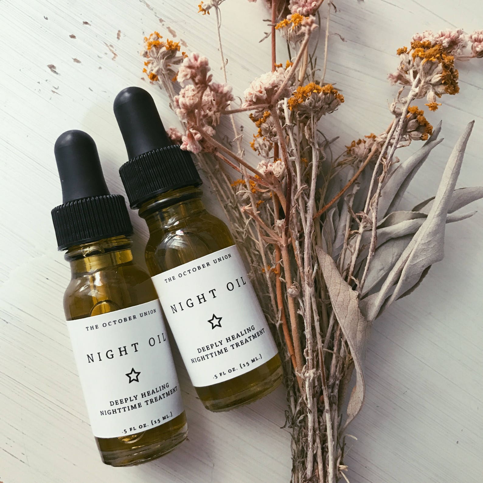 NIGHT OIL - Organic Facial Oil. Deeply Healing. Therapeutic Night Time ...