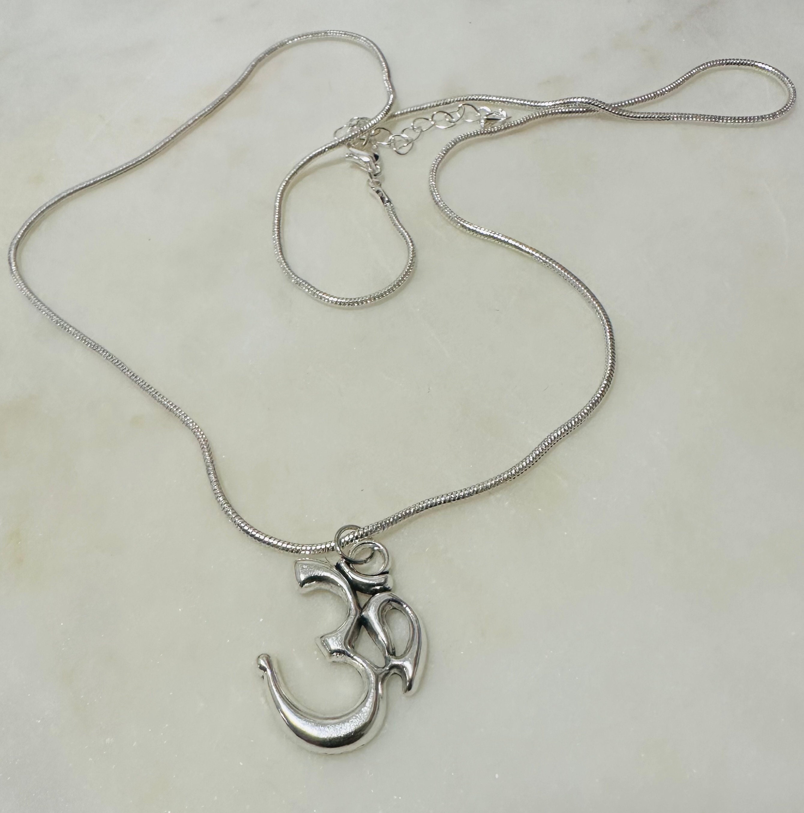 OHM Necklace various Chain Sizes Available Upon Request - Etsy
