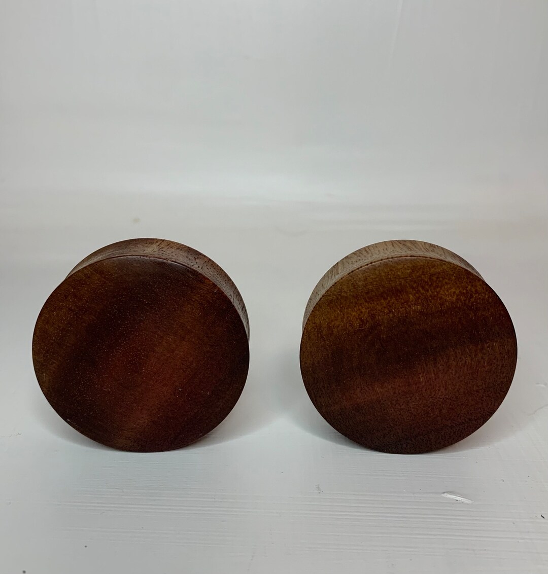 45mm Mahogany Wood Plugs - Etsy