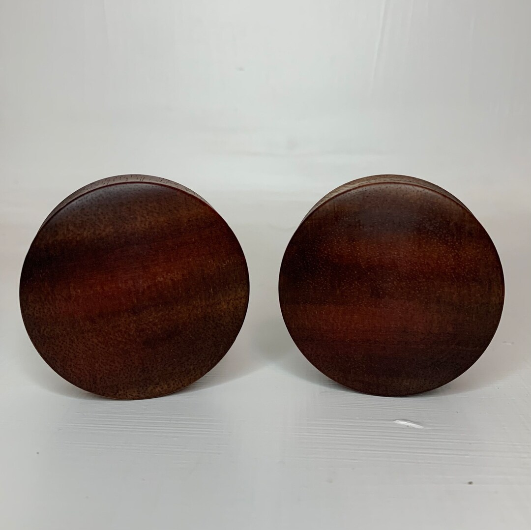 47.5mm Mahogany Wood Plugs - Etsy