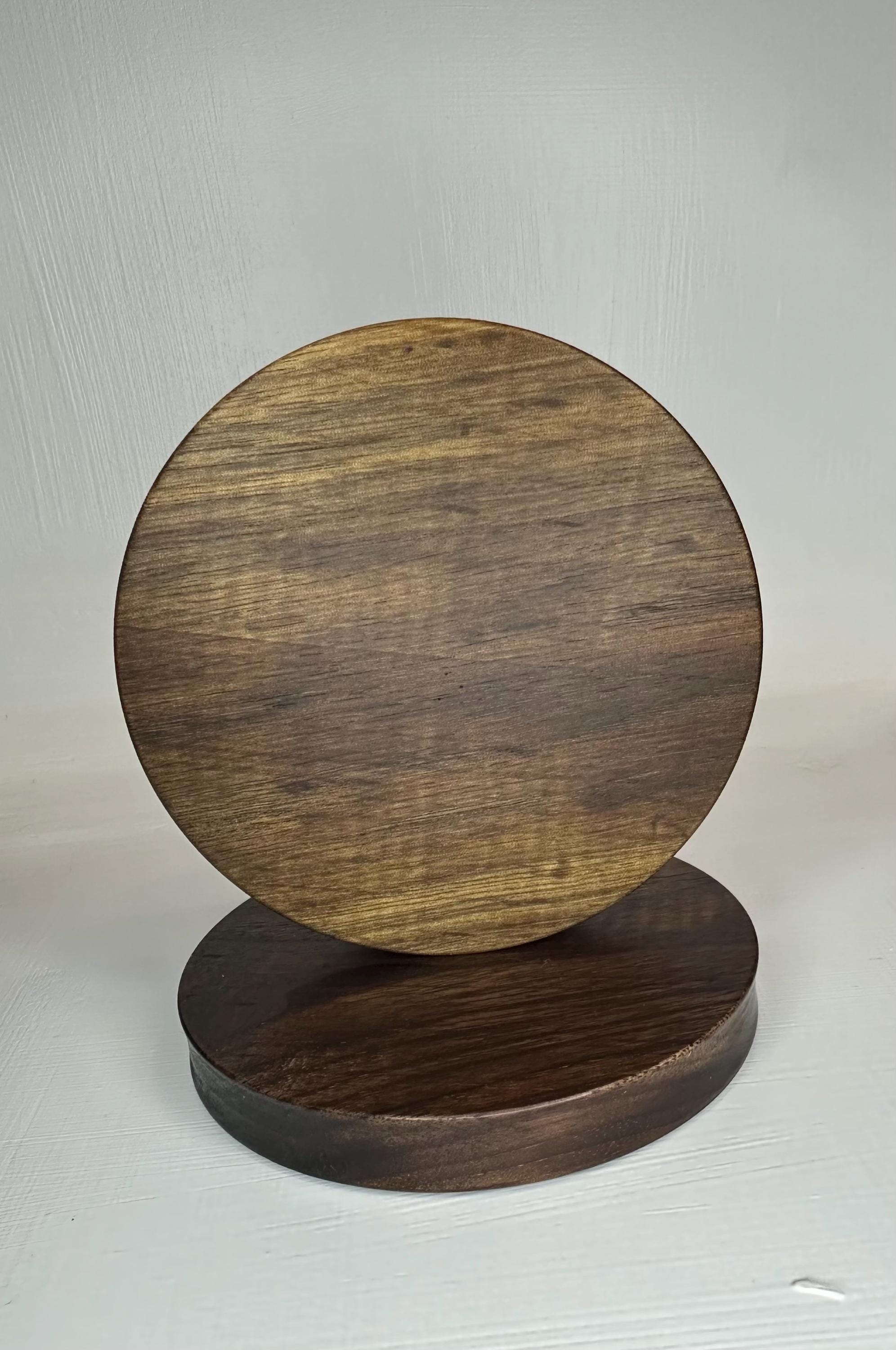 Black Walnut Double Flare Wood Plugs - Etsy