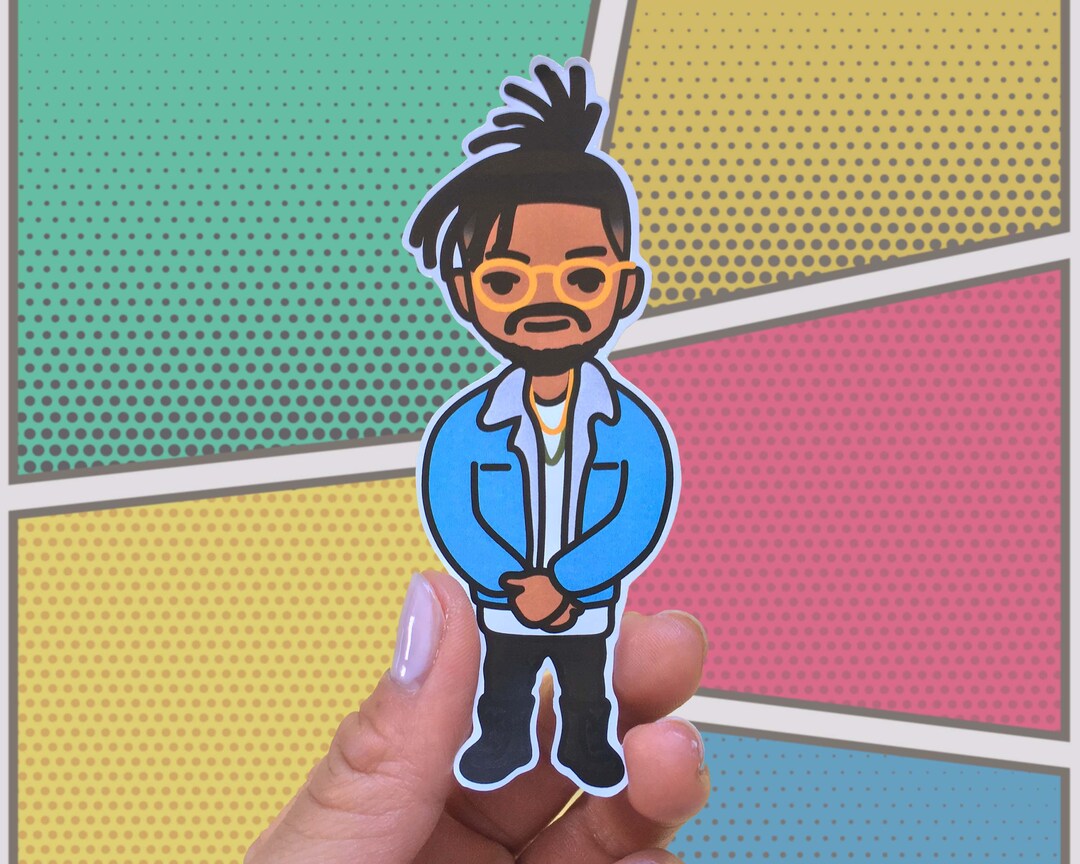 Michael B Jordan | Killmonger Black Panther Sticker - Etsy