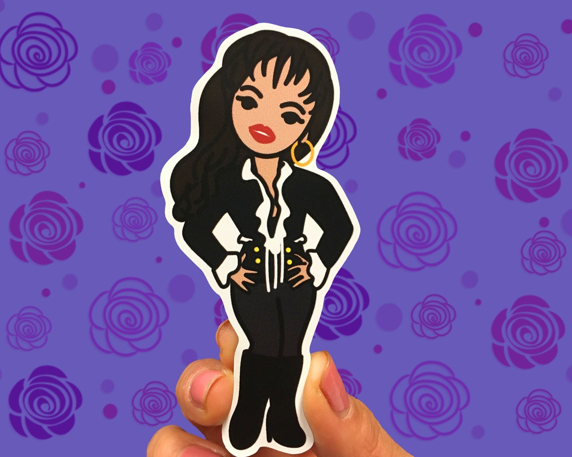Selena Vinyl Sticker - Etsy
