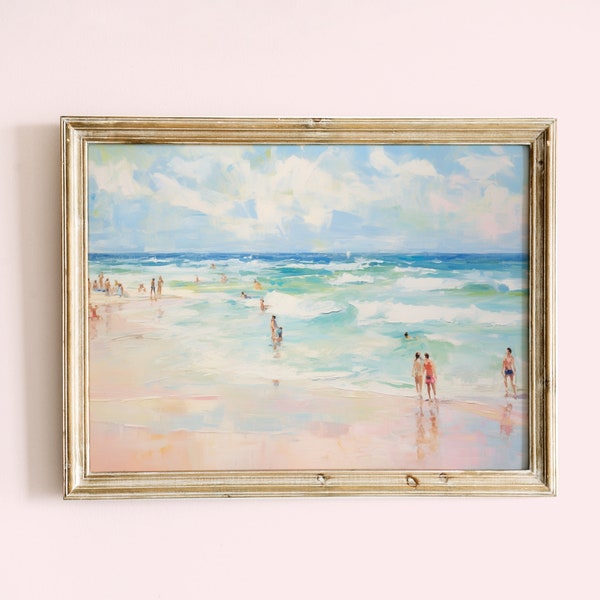 Abstract Beach Art - Etsy