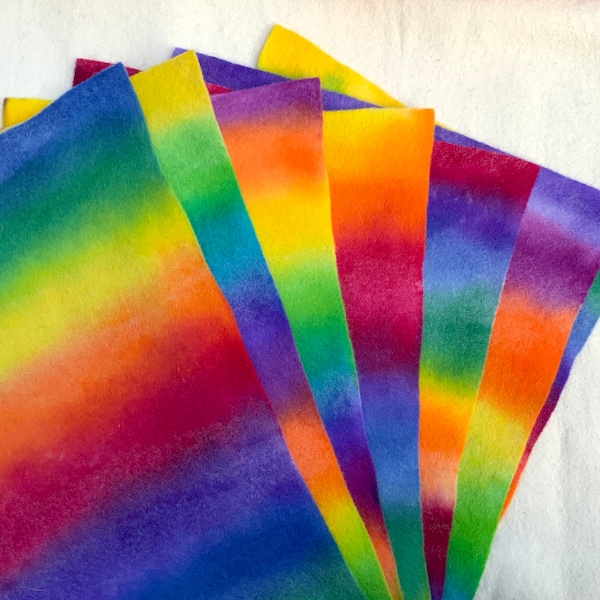 Felt Rainbow - Etsy