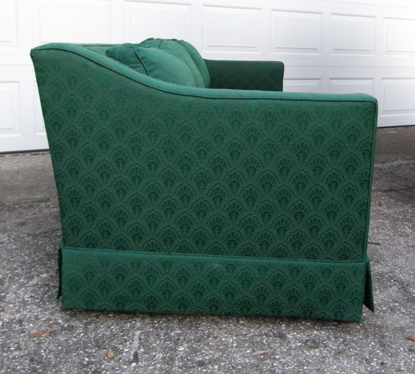 RARE Art Deco 1940s Sofa Couch Davenport Long Mid Century Midcentury ...