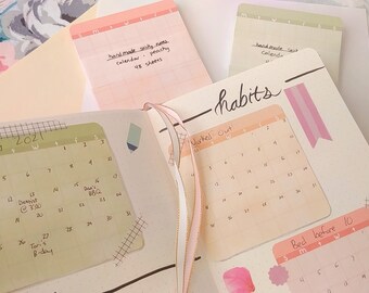 Memo Pad Calendar - Etsy