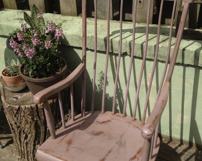 Distressed Country Rocking Chair - Etsy