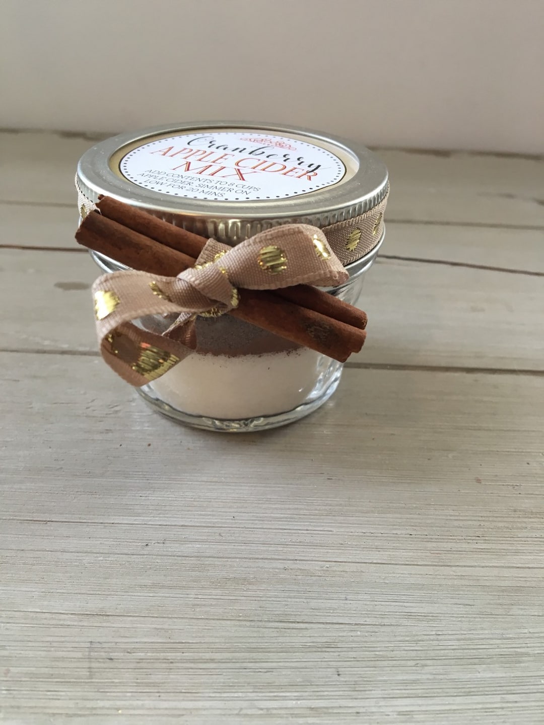 Wedding Favors, Apple Cider Mix, Apple Cider Wedding Favor, Mason Jar ...