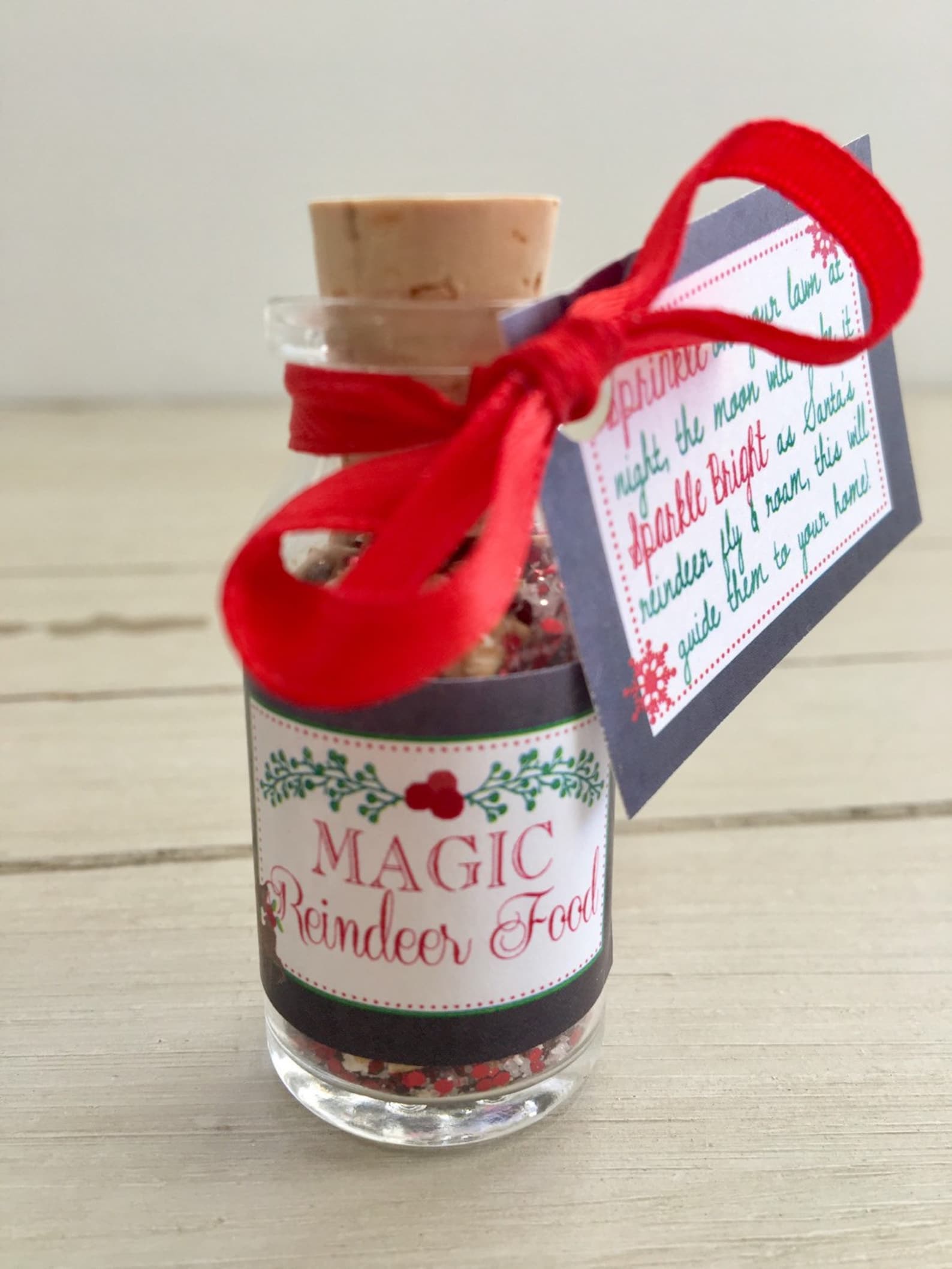 Reindeer Food Reindeer Dust Christmas Party Favor Christmas - Etsy