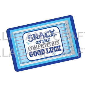 Swimming Good Luck Favor Tags- Swim Team Gifts, Good Luck Candy Tags ...
