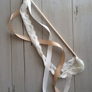 Wedding Ribbon Wands or Streamer- Birthday Party- Rustic Barn Wedding ...