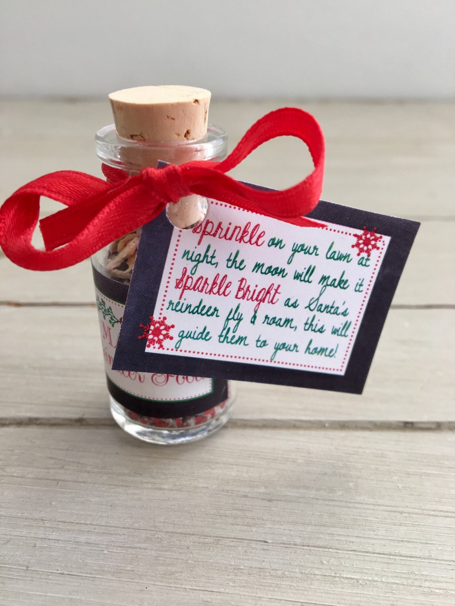 Reindeer Food Reindeer Dust Christmas Party Favor Christmas - Etsy