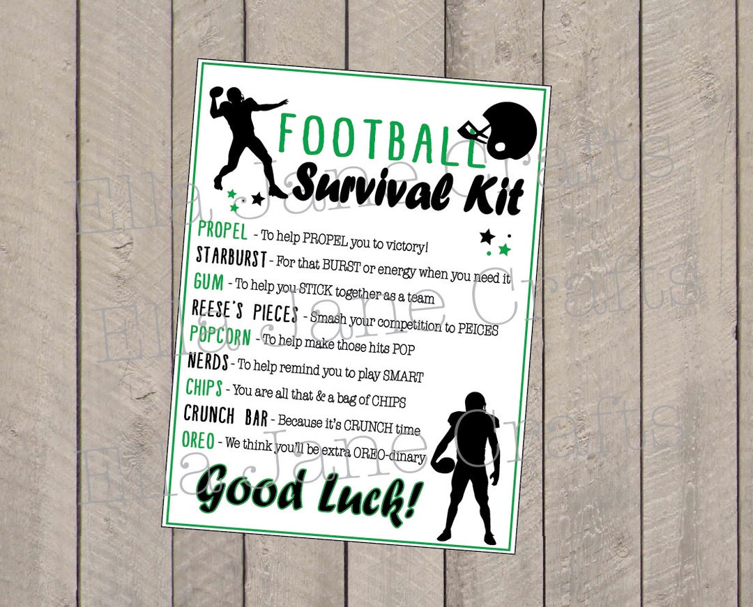 Football Survival Kits, Team Comp Kit, Sport Camp Kit, Sports Gifts ...