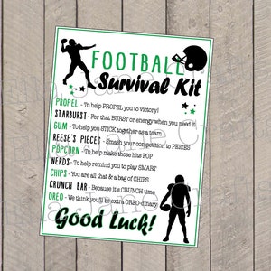 Football Survival Kits, Team Comp Kit, Sport Camp Kit, Sports Gifts ...