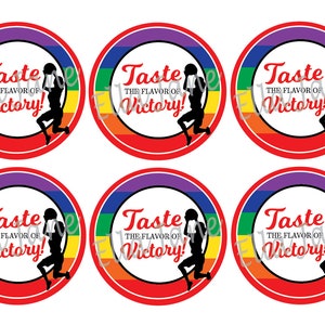 Basketball Gift Tags, Basketball Gifts, Skittles Rainbow Candy Tags ...