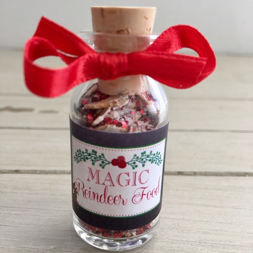 Reindeer Food Reindeer Dust Christmas Party Favor Christmas - Etsy