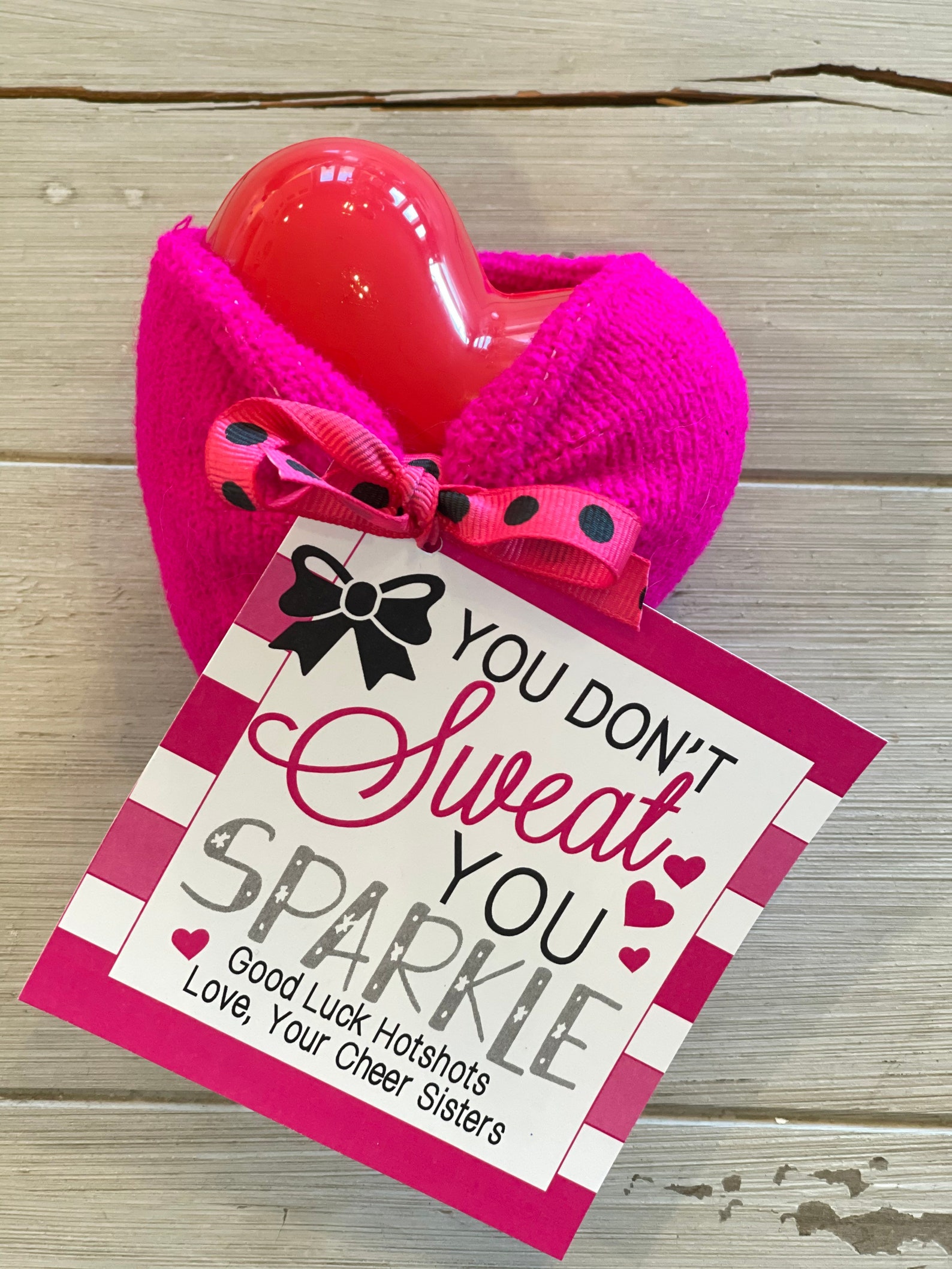 Cheerleading Good Luck Favor Tags PDF File CUSTOMIZED You | Etsy