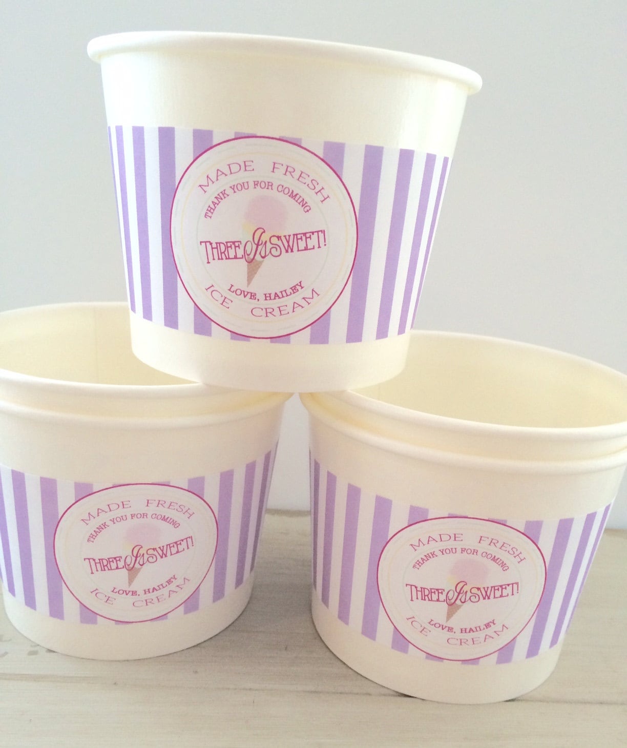 Disposable Ice Cream Cups