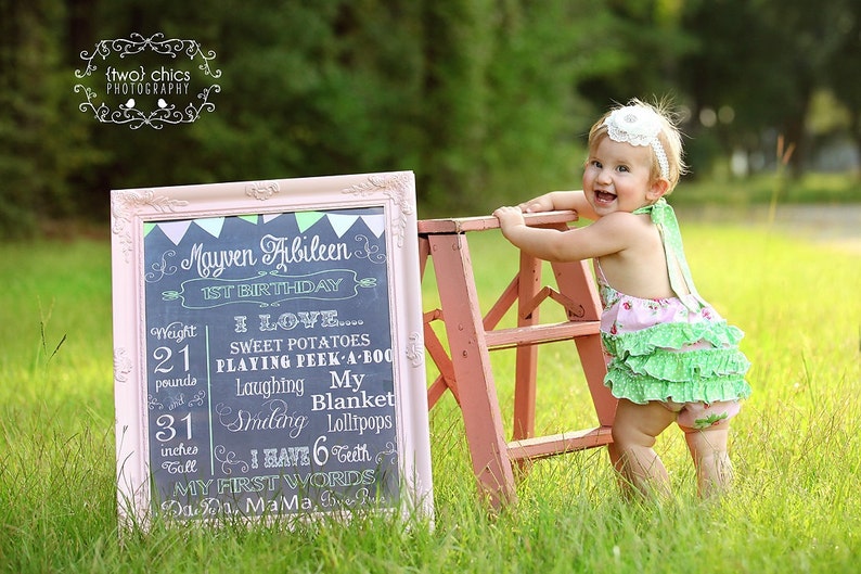 Newborn Birth Chalkboard Memory- Baby Birth Stats Print- Custom Pdf ...